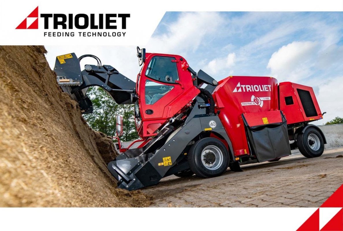 Triotrac M a new self-propelled feed mixer from Trioliet ...