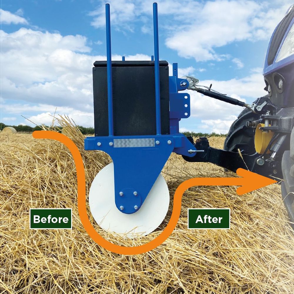 New heavy duty combined crop roller and compact front box available ...